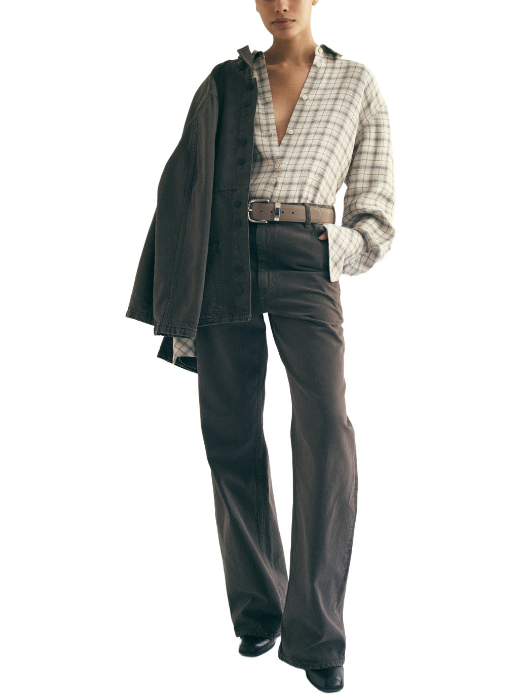 Column Leg Jeans in Truffle | KALLMEYER – pamela robbins