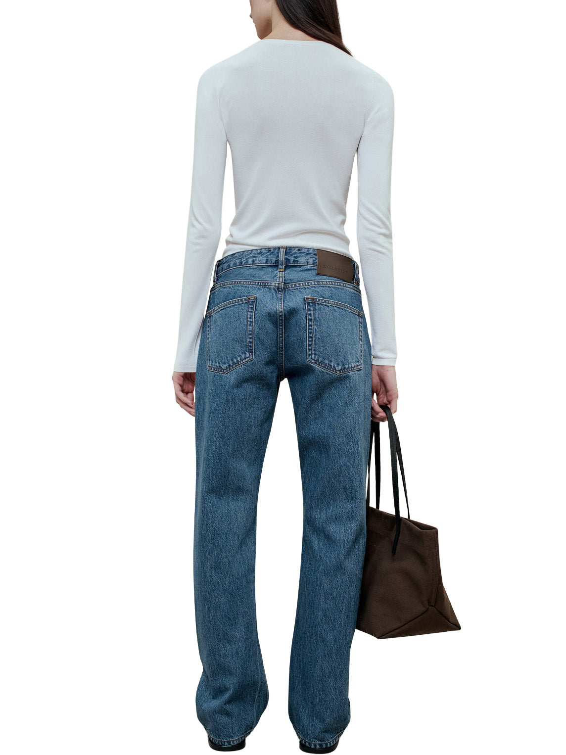 Adina Low Rise in Dark Stonewash | KALLMEYER – pamela robbins